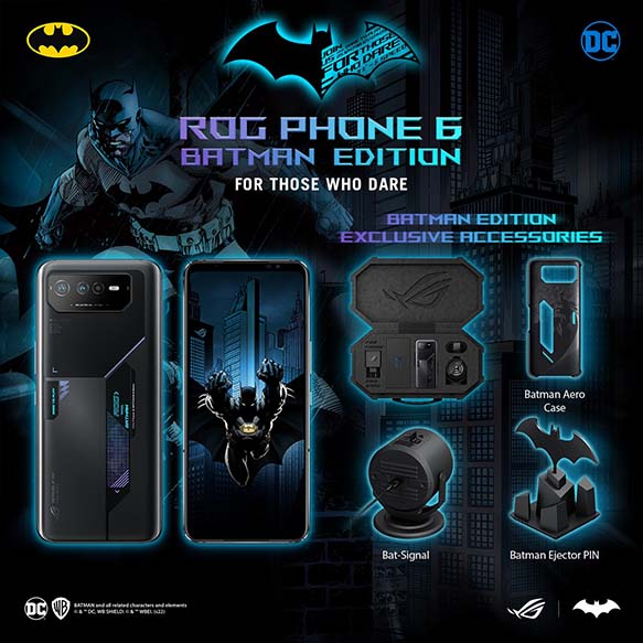 ASUS ROG Phone 6 BATMAN Edition Resmi Meluncur di Indonesia ...