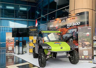 FIN KOMODO UTV Tampil di Panggung Internasional GIIC 2025