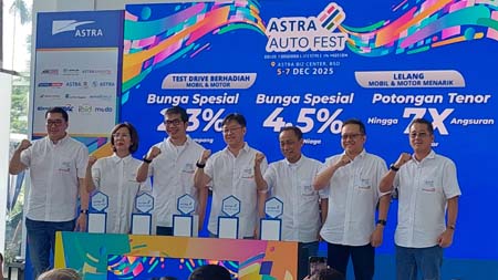 Test Drive Berhadiah Mobil dan Motor di Astra Auto Fest 2025
